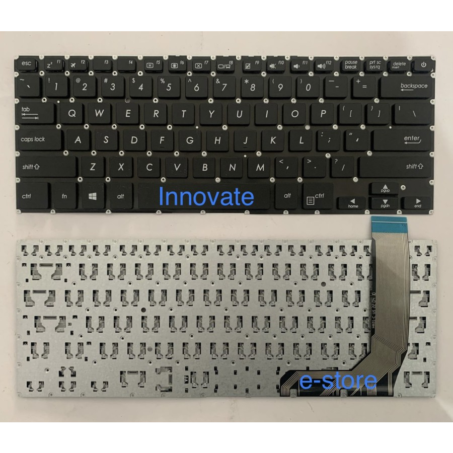 Jual keyboard asus A407M A407U A405 A407 X407 A407MA A407UB HITAM ...