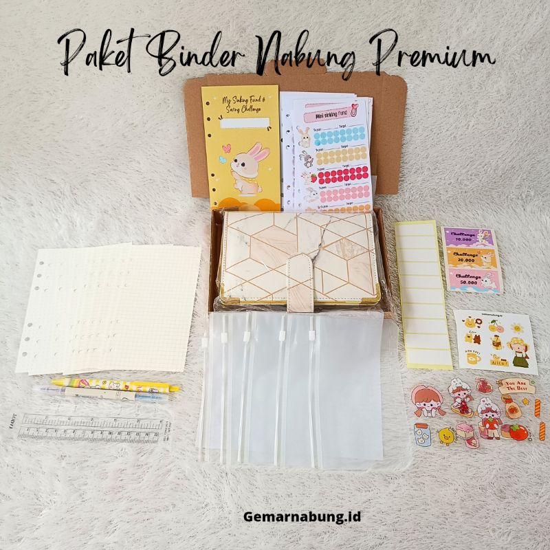 Jual Paket Binder Nabung Lengkap Premium | Shopee Indonesia