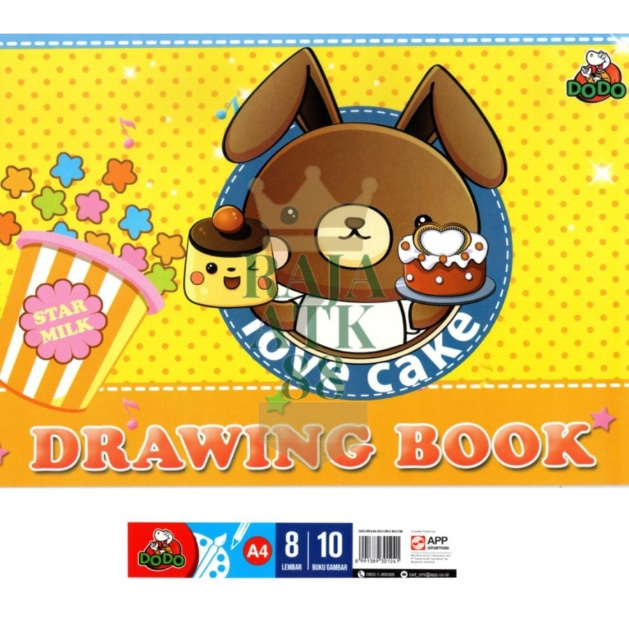 Jual Buku Gambar / Drawing Book A4 Dodo - 1 pcs | Shopee Indonesia