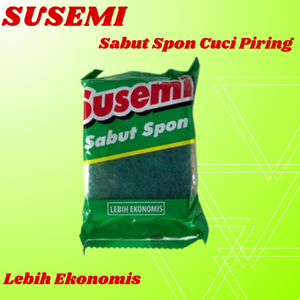 Jual Sabut Spon Cuci Piring SUSEMI - Sponge Pembersih Peralatan Masak ...