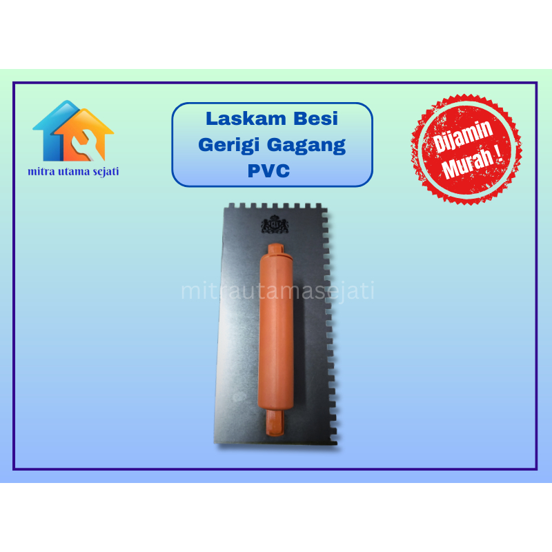 Jual Plastering Trowel Laskam Besi Gerigi Raskam GLX | Shopee Indonesia
