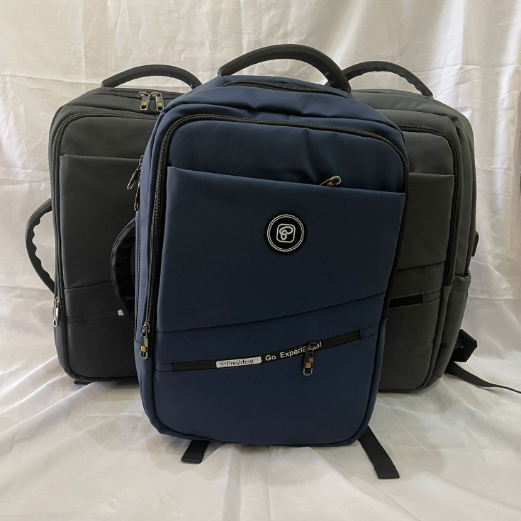 Jual Tas Ransel Laptop PRESIDENT Original Bergaransi | Backpack BP ...