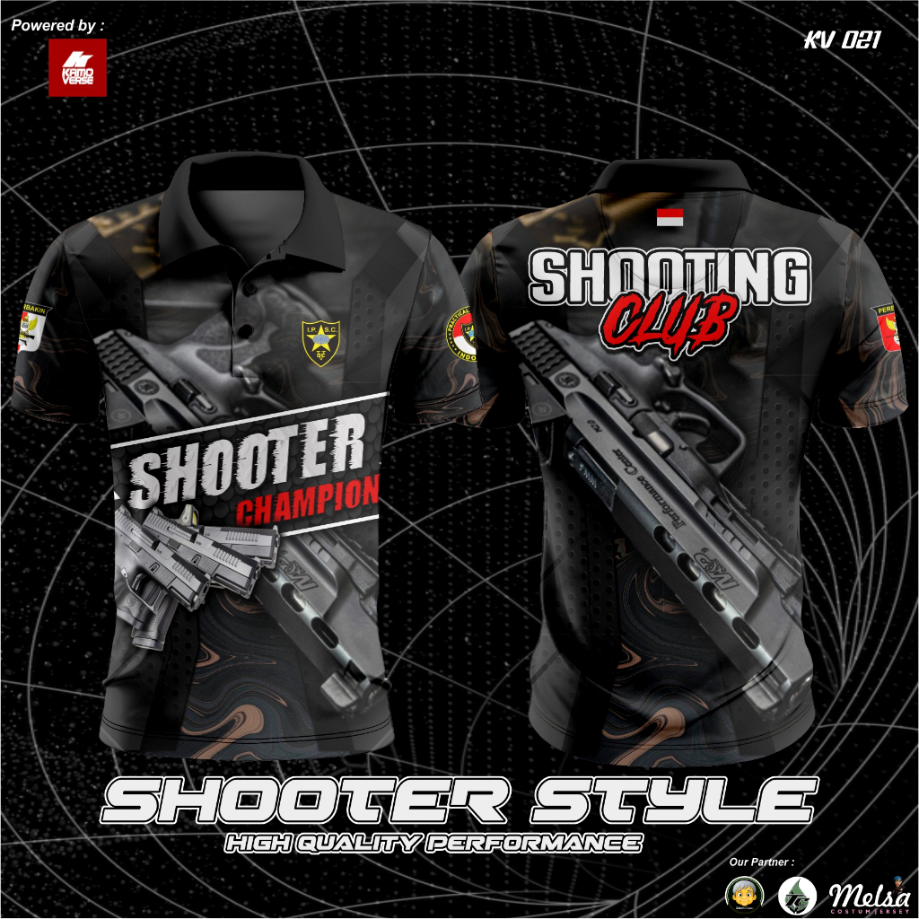 Jual JERSEY IPSC PERBAKIN SHOOTER CHAMPION SHOOTING CLUB | Shopee Indonesia