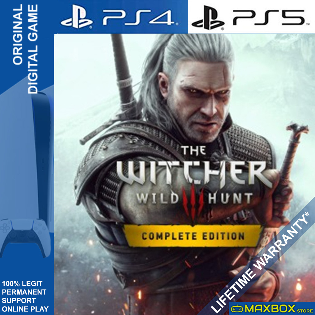 Jual The Witcher 3: Wild Hunt – Complete Edition PS4 PS5 Original Game | Shopee Indonesia