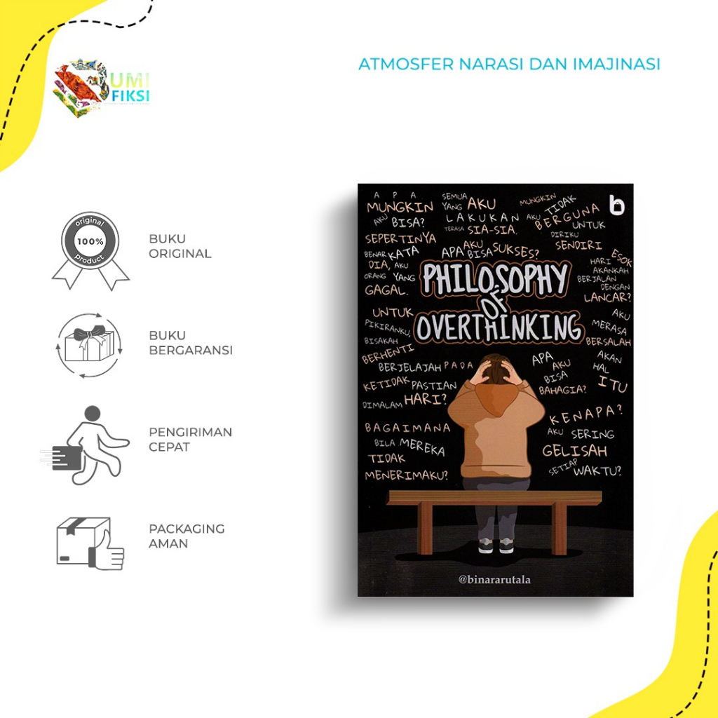 Jual Buku Pengembangan Diri Philosophy Of Overthinking - Buku Baklu ...