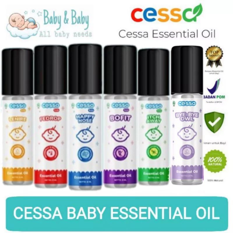 Jual CESSA Essential Oil Happy Nose/Fedrop/Lenire/Itch Away/Bofit/Bye ...