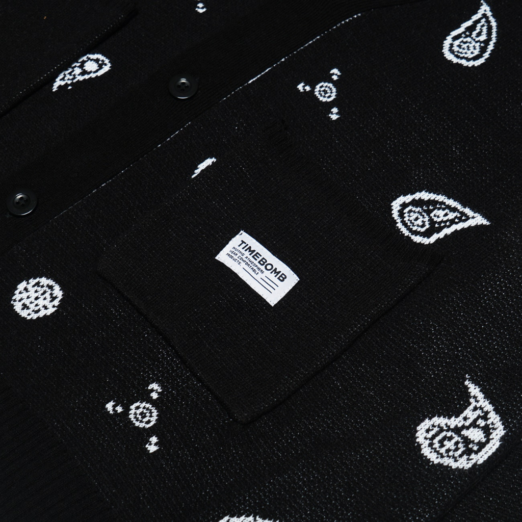 Jual Timebomb Cardigan Knitwear | PAISLEY | Shopee Indonesia