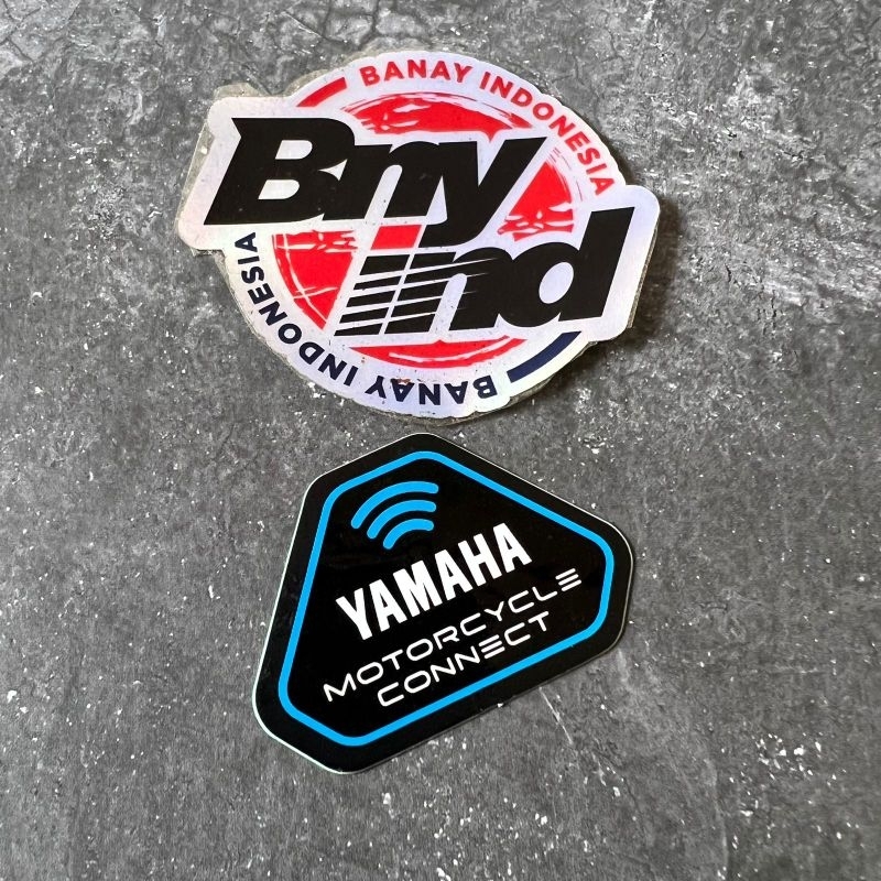 Jual Stiker Sticker YAMAHA MOTORCYCLE CONNECT | Shopee Indonesia