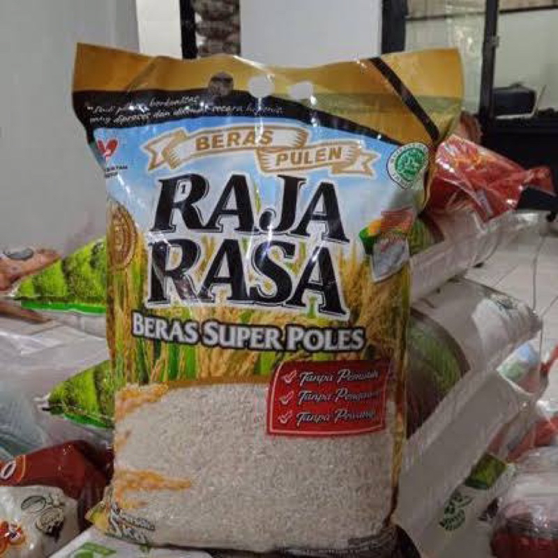 Jual Beras Raja Rasa 5kg super pulen | Shopee Indonesia