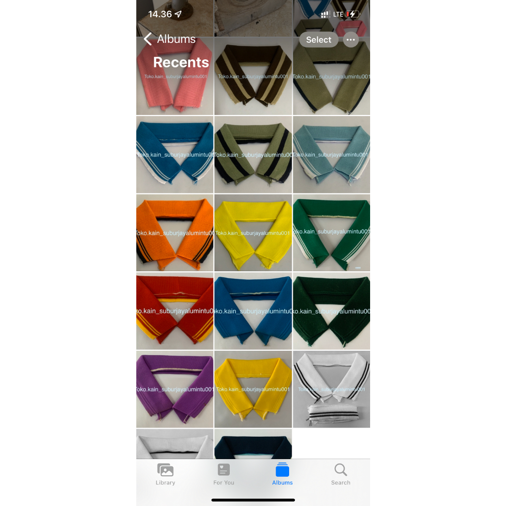 Jual krah wangki / kra polo / kain leher kaos polo | Shopee Indonesia