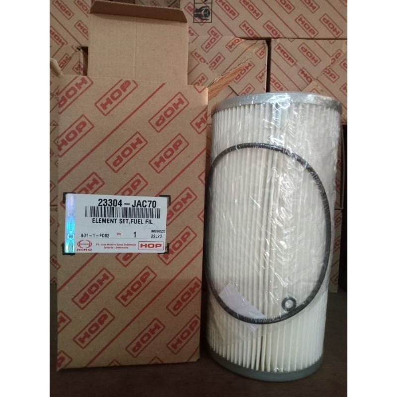 Jual Elemen Saringan Filter Solar Bawah Hino 23304-JAC70 | Shopee Indonesia