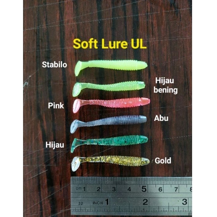 Jual Soft Lure UL Mancing Casting Kakap Tarpon Kerapu Payus Senangin ...