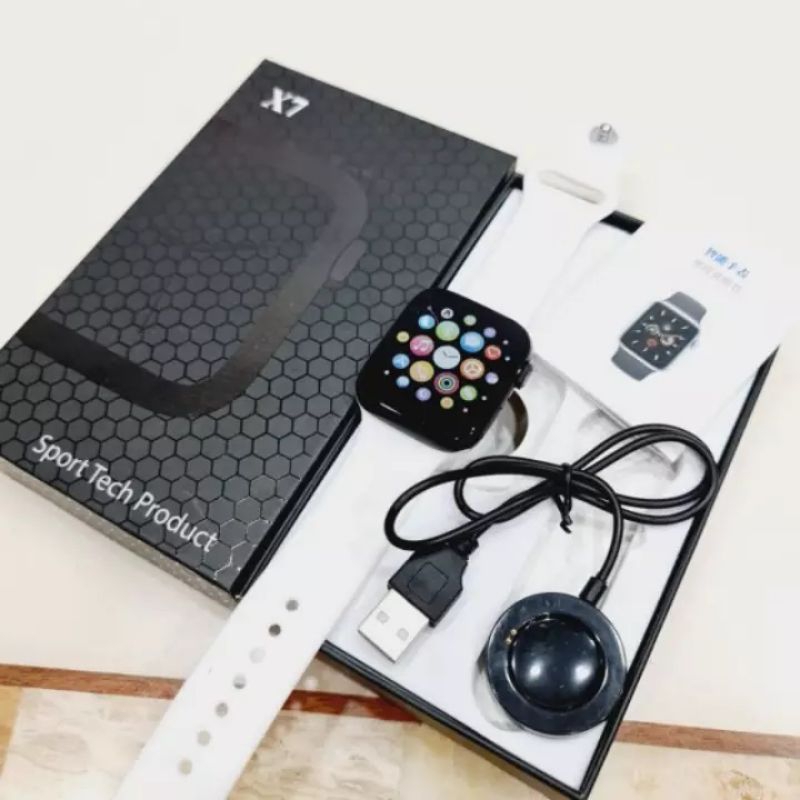 Jual Smartwatch X7 bluetooth call fullscreen | Shopee Indonesia