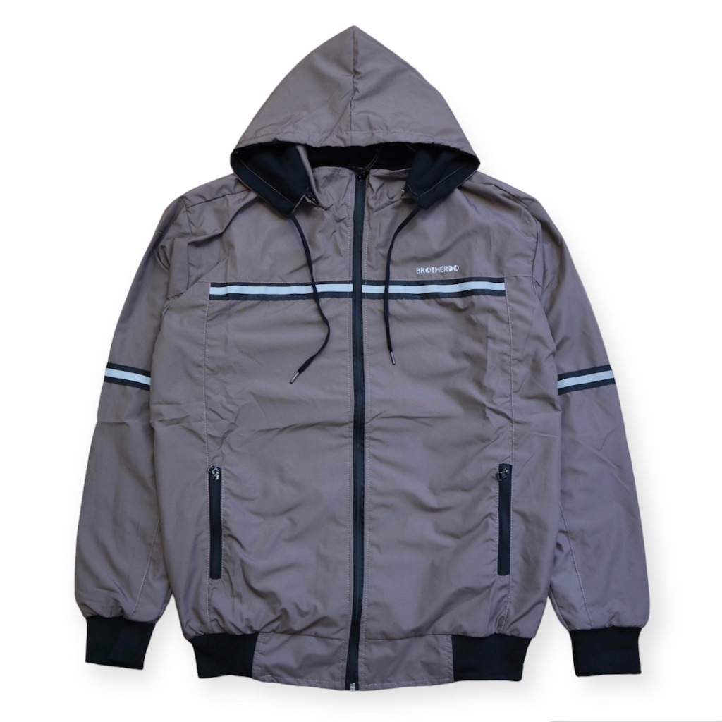 Jual Jaket Pria parasut Taslan JN Keren Waterproof scootlite terbaru ...