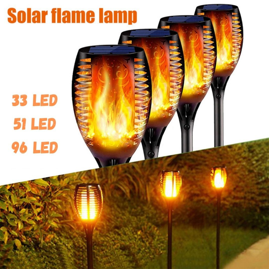 Jual Lampu Taman Obor LED Tenaga Surya / Lampu Api Taman Tancap Solar ... Jual Lampu Taman Obor LED Tenaga Surya / Lampu Api Taman Tancap Solar ...