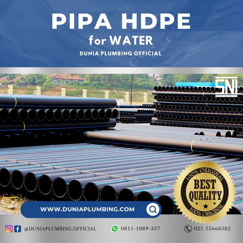 Jual Pipa HDPE 12" Inch (315 mm) SDR11 PN16 | Shopee Indonesia
