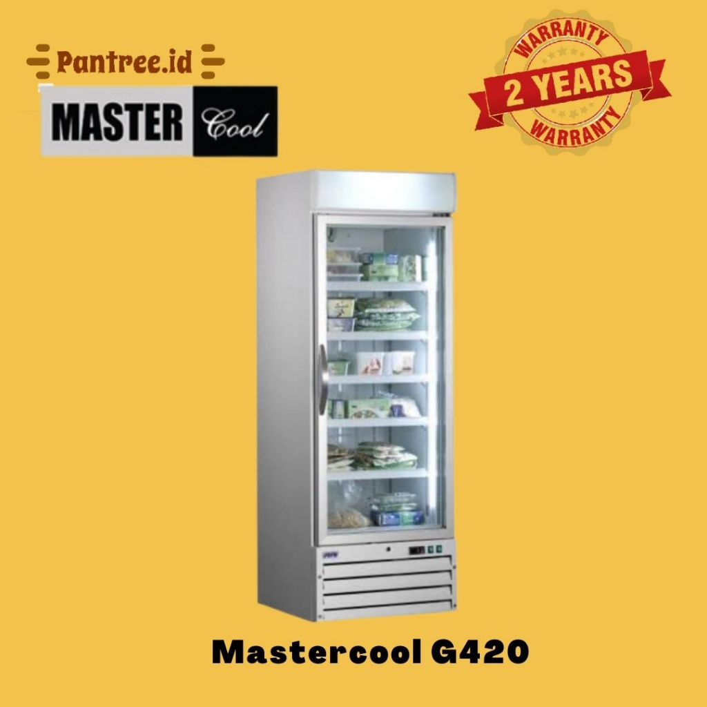 Jual Showcase Chiller Upright Display Refrigerator Cooler Mastercool G420 | Shopee Indonesia