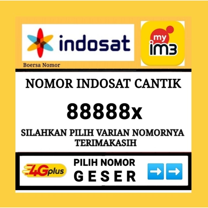Jual Nomor Cantik Indosat Nomor Indosat Cantik Kartu Indosat Cantik ...