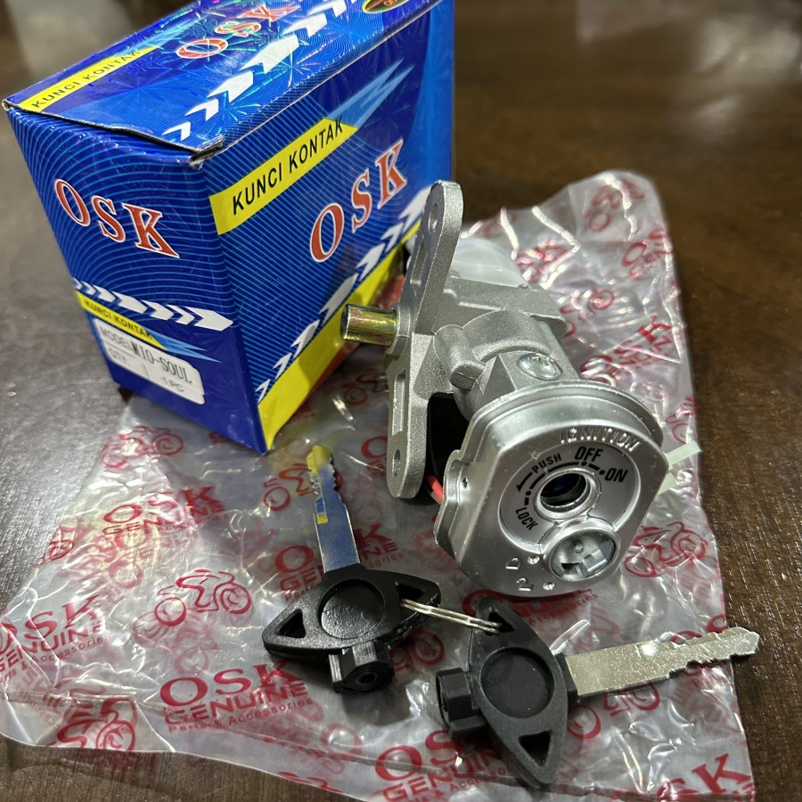 Jual ONLY OSK MIO SOUL KUNCI KONTAK KEYSET KEY SET FINO KARBU OLD NEW ...