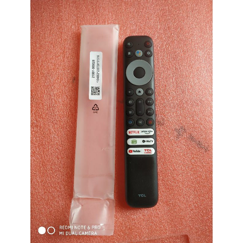 Jual REMOT - REMOT TV - TCL - ANDROID - 43A5 - 43A8 - 43A10 - 43A18 ...