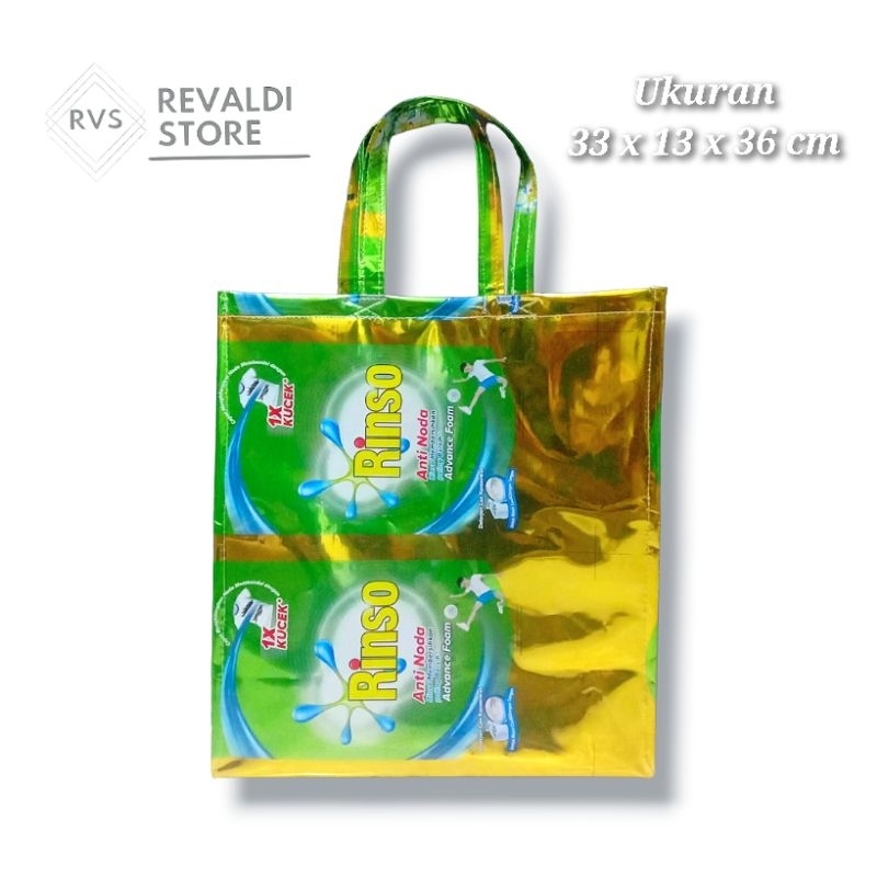 Jual UKURAN BESAR tas daur ulang dari Rinso / Sunlight / molto tas ...