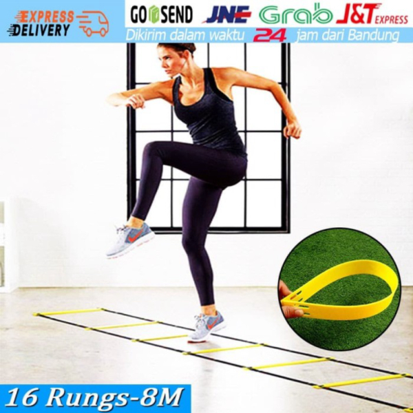 Jual Dijual 6M/8M Agility Ladder Speed Lader Tangga Kelincahan ...