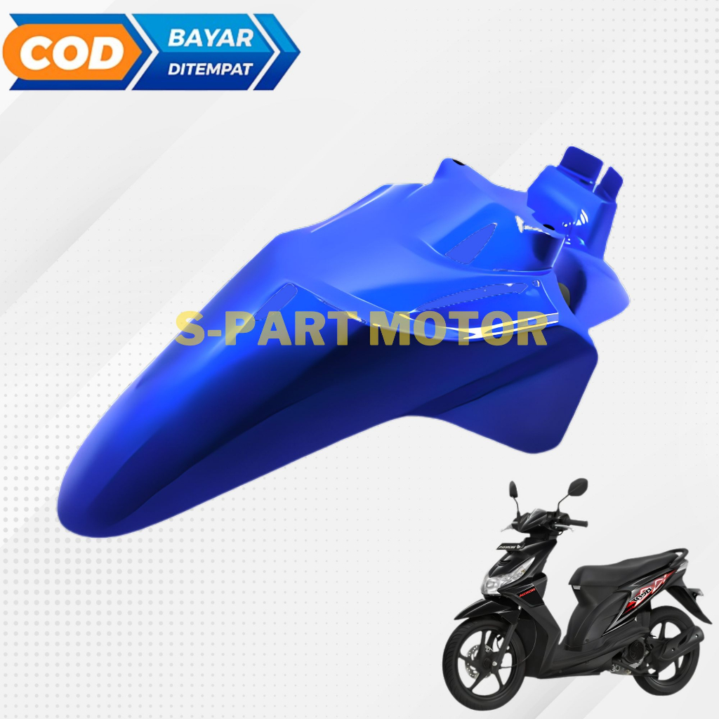 Jual spakbor depan motor honda beat karbu tahun 2010 2011 2012 warna ...