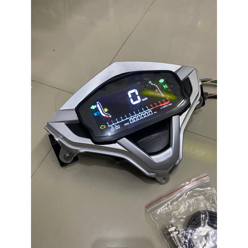 Jual SPEEDOMETER SPEEDO DIGITAL VARIO 125 bohlam pnp model ducati ...