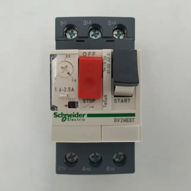 Jual GV2ME07 (1,6-2,5) Schneider Thermal magnetic circuit GV2 ME07 ...