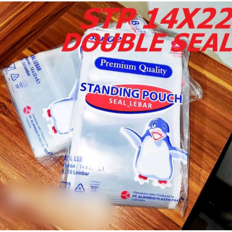 Jual Standing pouch plastik zip lock STP ukuran 9x15 10x17 12x20 14x22 ...