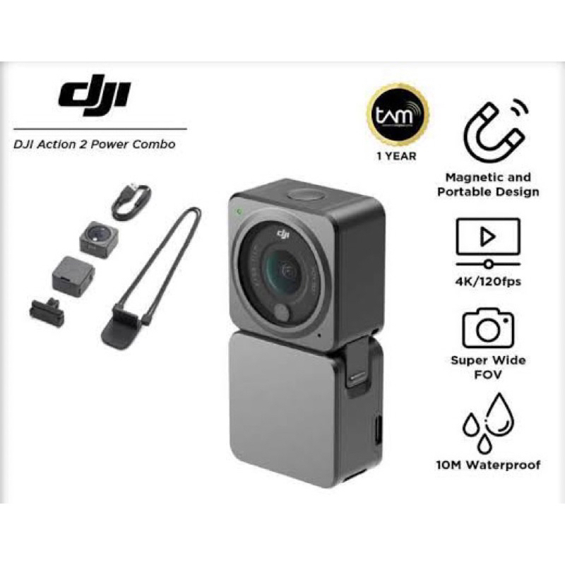Jual DJI Action 2 Power Combo - 4K/120fps Action Camera | Shopee Indonesia