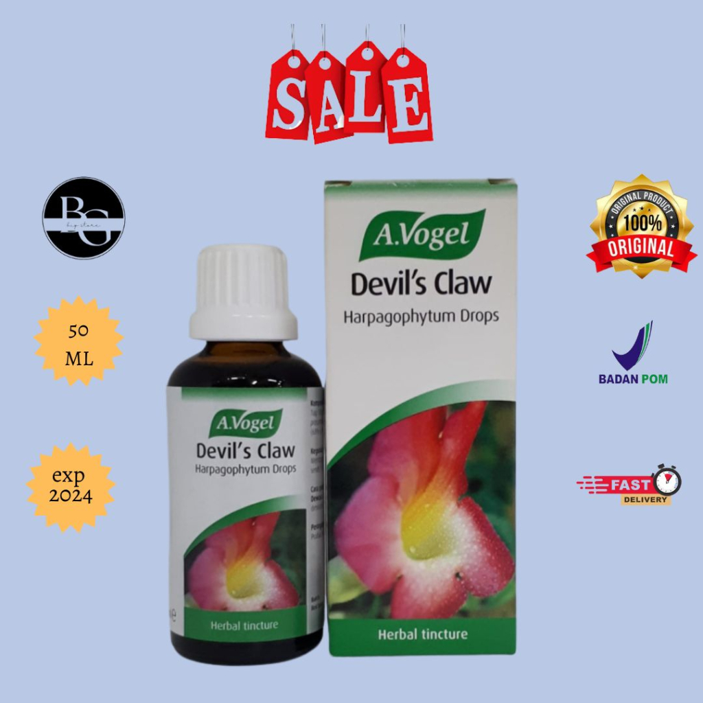 Jual A Vogel avogel Devil S Claw HAAGOPHYTUM DROPS 50 ml MEREDAKAN ...