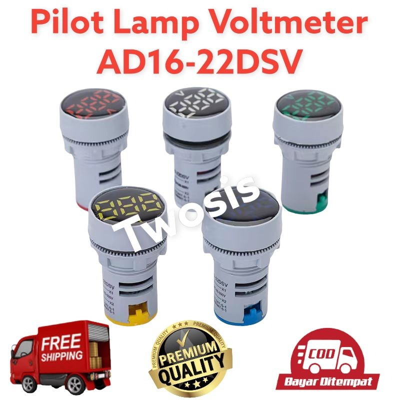 Jual PILOT LEM/PILOT LAMP DIGITAL/PILOT LAMP VOLMETER TYPE AD16-22DSV ... Jual PILOT LEM/PILOT LAMP DIGITAL/PILOT LAMP VOLMETER TYPE AD16-22DSV ...