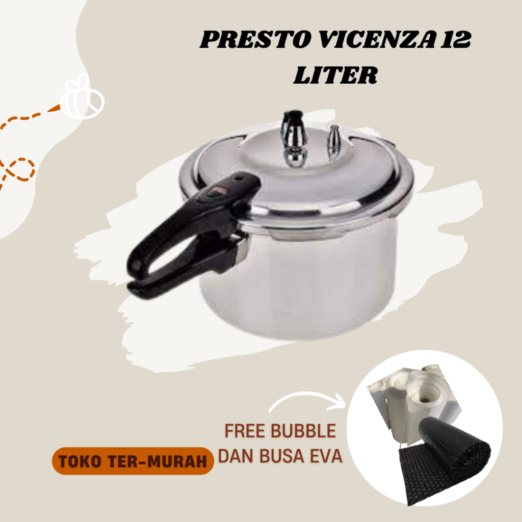 Jual PRESTO VICENZA 12 LITER PRESTO DAGING 12 LITER PRESTO ANTI KARAT ...