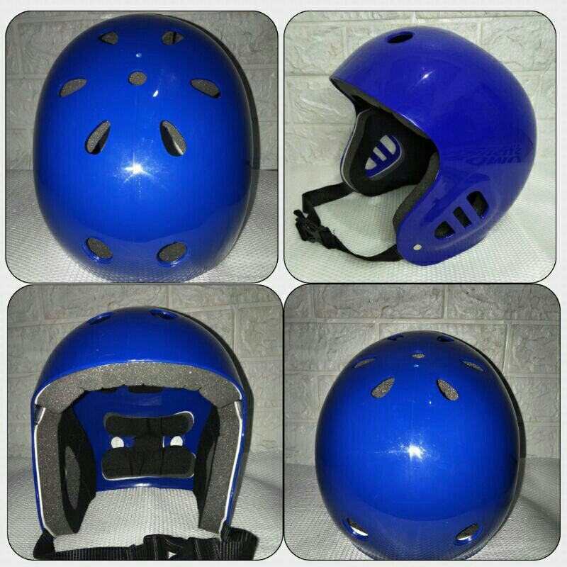 Jual HELM SEPEDA BIRU HELM ARUM JERAM MURAH | Shopee Indonesia