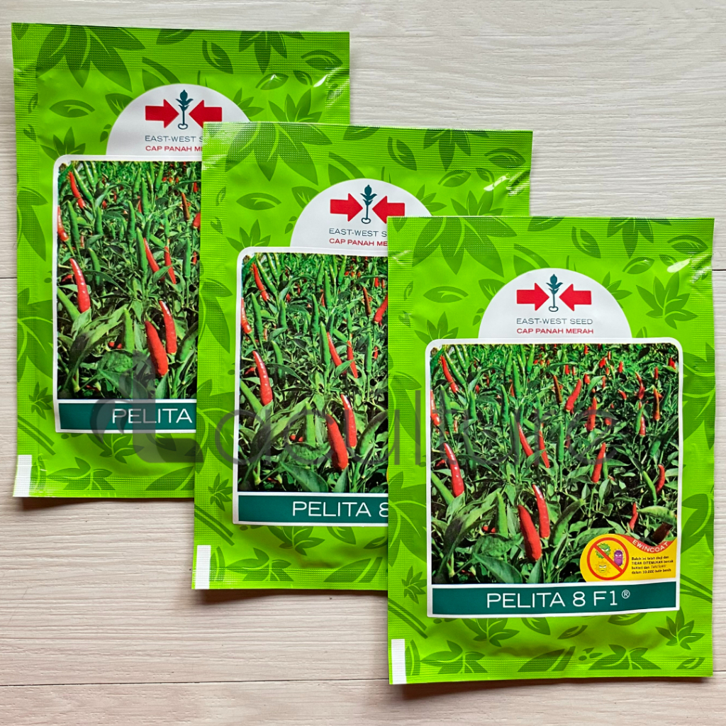 Jual Benih Cabe Cabai Rawit PELITA 8 F1 Isi 2250 Butir Cap Panah Merah ...