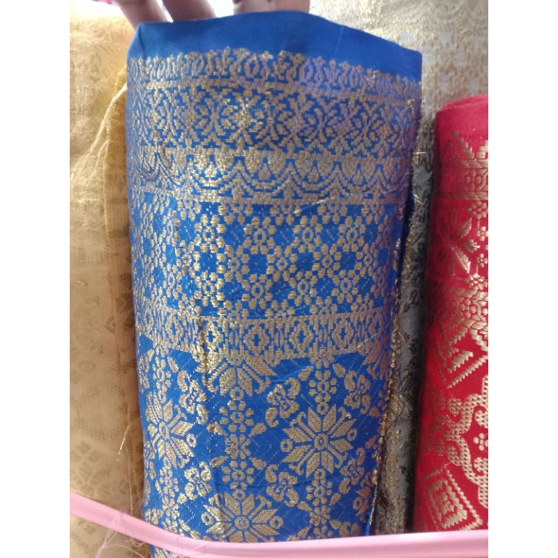 Jual KAIN SONGKET / KAIN SONGKET METERAN / KAIN SONGKET MELAYU | Shopee ...