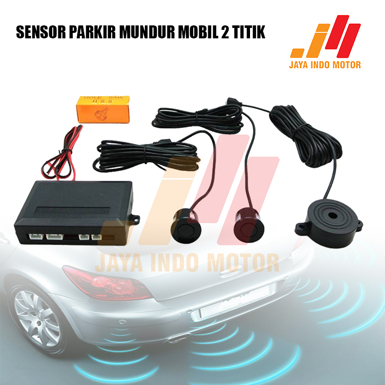 Jual Sensor Parkir Mundur Mobil 2 Titik Parking Sensor 2 Mata | Shopee ...