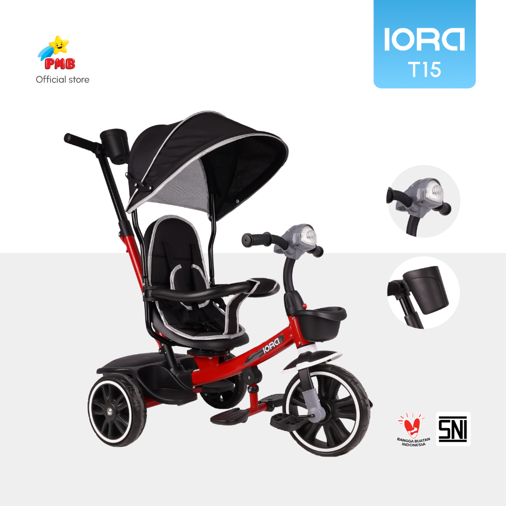 Jual Sepeda Roda Tiga IORA T15 - PMB TOYS | Shopee Indonesia