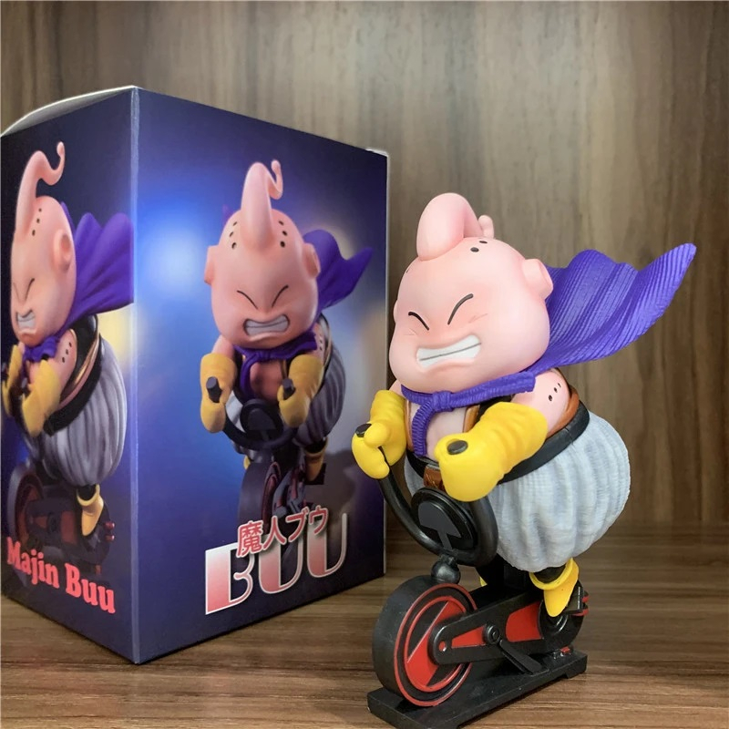 Jual Figure Majin buu boo fat chibi exercise Bike nex colony | Shopee ...