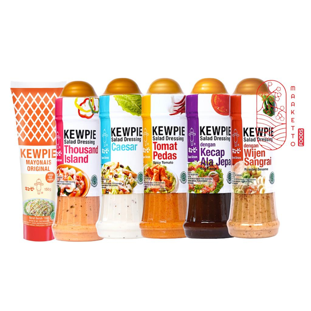 Jual Kewpie Salad Dressing Mayo Original Caesar Thousand Island Wijen Sangrai Tomat Pedas ...