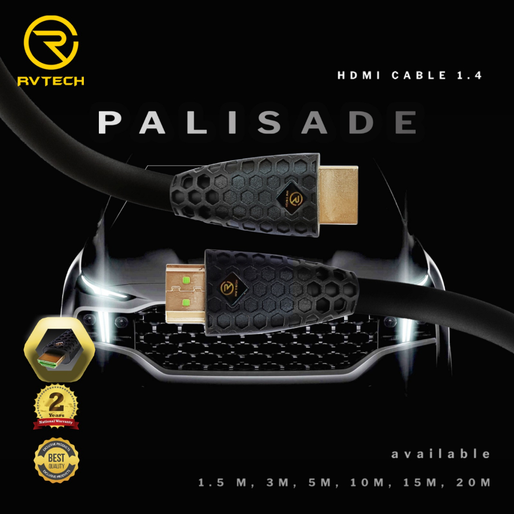 Jual KABEL HDMI PALISADE 1,5M - RVTECH | Shopee Indonesia