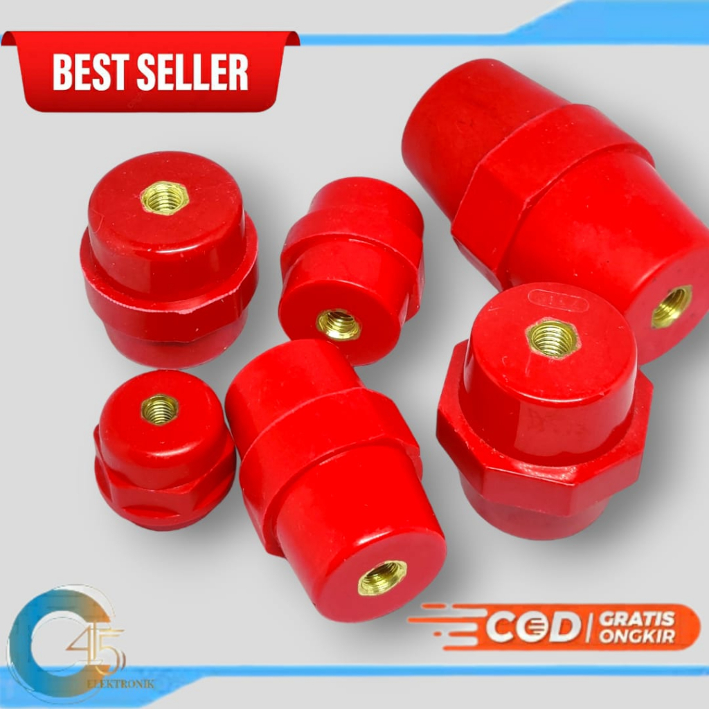 Jual Isolator Busbar Merah SM 51-8 | Shopee Indonesia