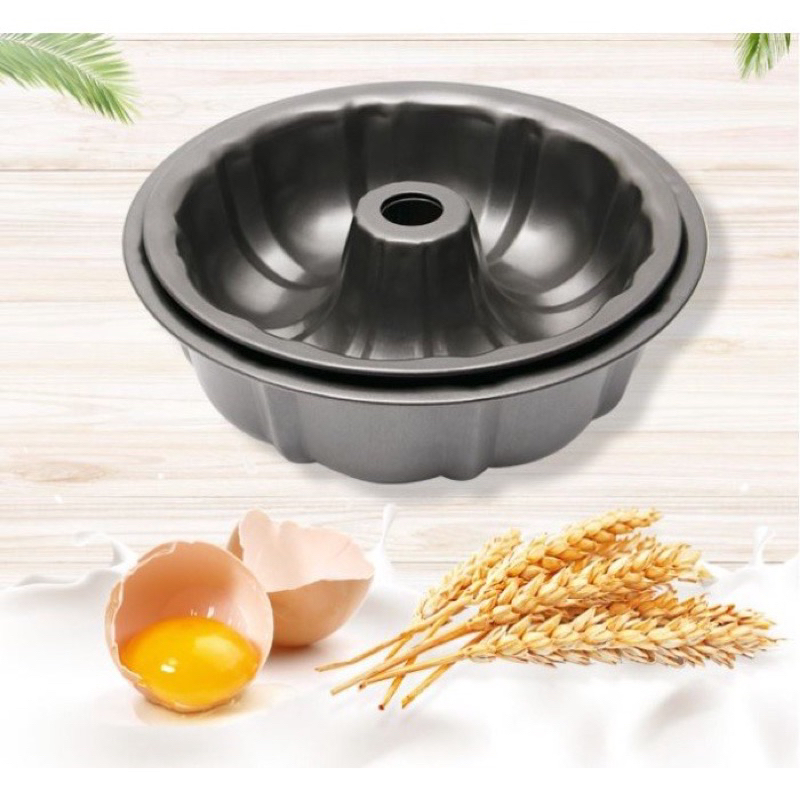 Jual Cetakan Kue Loyang Teplon Anti Lengket Tulban/Loyang Kue Bolu ...