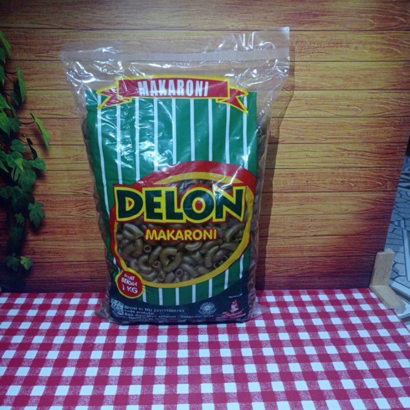 Jual Makaroni Delon hijau makaroni mekar 1 kg | Shopee Indonesia