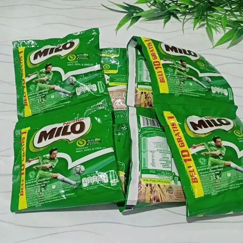 Jual Susu Milo sachet renceng isi 10 pcs 22g | Shopee Indonesia