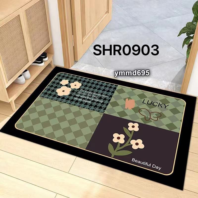 Jual Keset Kaki Anti Slip Motif Karakter Bahan Polyester 40x60CM Lantai ...