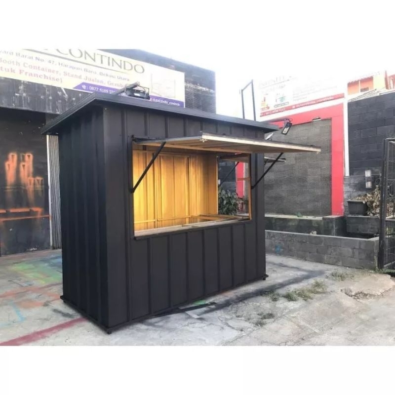 Jual booth kontainer booth dagang 200x100x200 | Shopee Indonesia