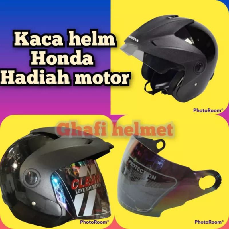 Jual KACA HELM HONDA TRX 3 HADIAH MOTOR | Shopee Indonesia