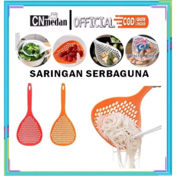 Jual SENDOK SARINGAN MIE SENDOK BESAR SARINGAN MAKANAN SPATULA MIE ...